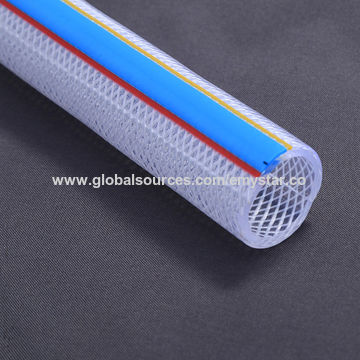 Buy Wholesale China Transparent Fiber Reinforcement Pvc Braided Hose ...