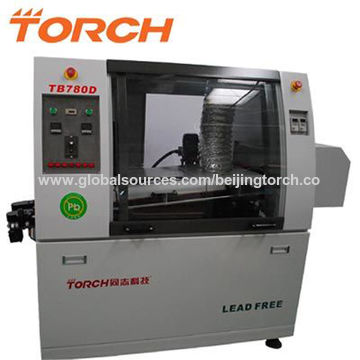 ChinaDouble Wave Soldering Machine Automatic TB780D TORCH Lead Free PCB ...