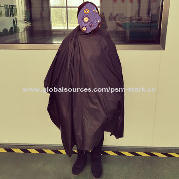 China Biodegradable plastic cape,biodegradable hairdressing cape ...