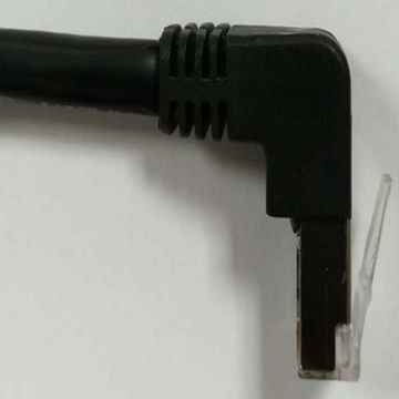 Buy Wholesale Taiwan Cat-6 Stp Lan Cable Straight To Down Angle 0.5m ...