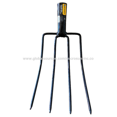 China Microsun 4T Weld Spading Fork Head, Steel Hay Fork, Brand Garden ...