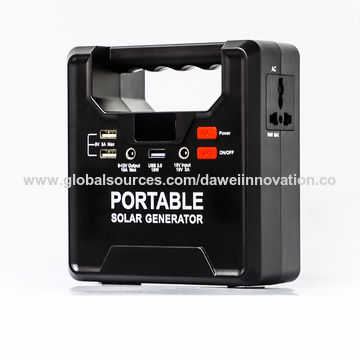 China Outdoor power generators camping power supply solar power HP100 ...