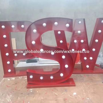 Bulk Buy China Wholesale New Illuminated Sign , Red Face,led Light ...