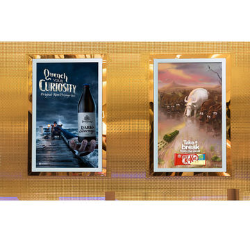 No Touchable 49inch Indoor Wall Mount Lcd Digital Signage With Android ...