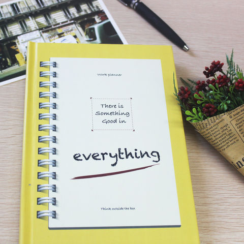 Buy Wholesale China New Design A5 Custom Notebook Hardcover Planner ...