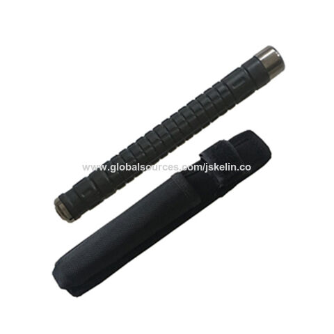 Buy Wholesale China Rubber Handle Police Telescopic Steel Batons With ...
