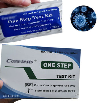 Buy Wholesale China Covid-19 One Step Test Kit(colloidal Gold Method ...