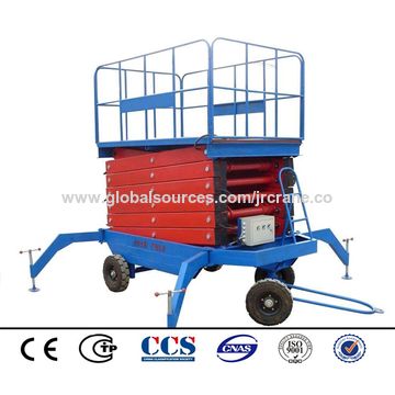 Buy Wholesale China Aerial Work Self-propelled Man Lift 100kg 300kg 10m ...