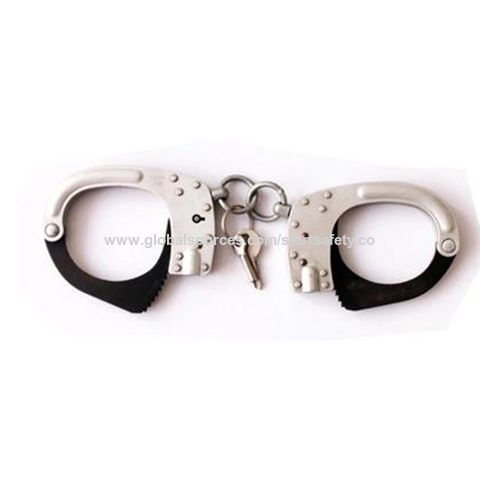 Military Tactical Police Steel Handcuff, Stainless Steel Handcuffs ...