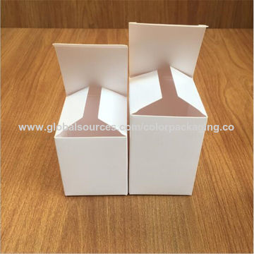 China Custom printing kraft paper gift packaging 350g white card paper ...