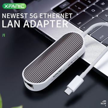 USB C to 5G Netw USB Ethernet Adapter Super Spead 10/100/1000M/2.5G/5G ...