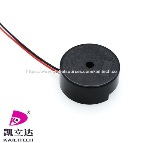 Buy Wholesale China Kd 16.7mm*6.9mm Piezo Buzzer Passive Buzzer Lead ...