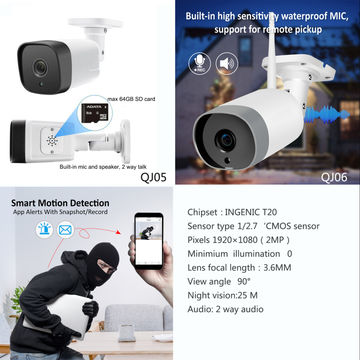 Buy Wholesale China Howell 1080p Wireless Bullet Camera Outdoor Wifi ...