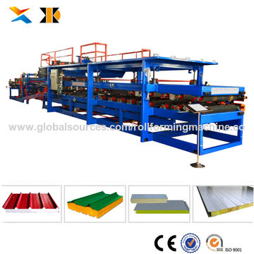 Buy Wholesale China Z Lock Sandwich Panel Production Machine Line ...