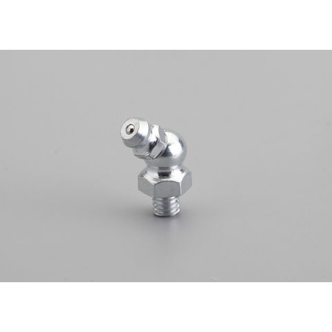 China Metric thread 45degree grease fitting on Global Sources,grease ...