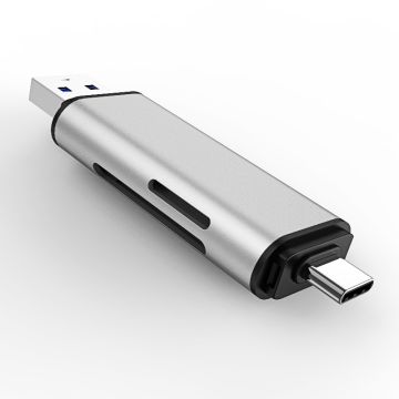 Buy Wholesale China Two Slot Sd/tf Aluminum Card Reader Usb 3.0 Otg ...