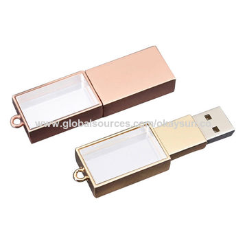 1gb To 128gb Crystal Usb Flash Memory Stick Drive Pendrive - China ...