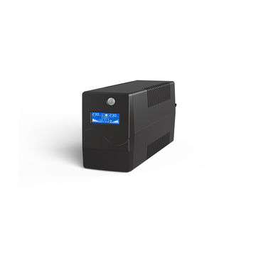 Top 3 high quality 1 battery backup plastic Line interactive 1050VA 630W UPS with Blue LCD ...