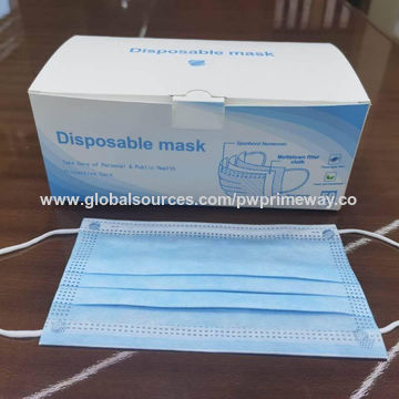 Disposable Medical 3ply Surgical Face Mask,Dusk Mask, particulate ...