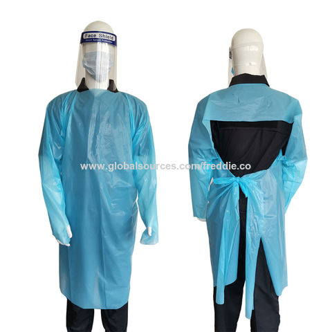 Buy Wholesale China Disposable Nonwoven Pp And Pe Surgical Gown ...