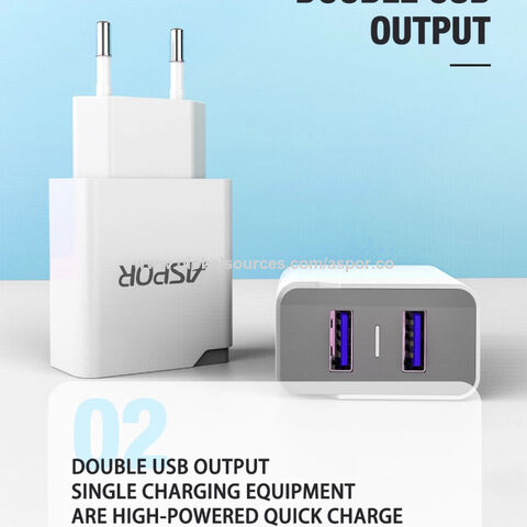 Buy Wholesale China 2.1 A Iq Home Charger , Smart Output, Intelligent ...