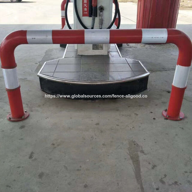 Buy Wholesale China [allgood] Gas Station Steel Tubular Barrier Traffic ...