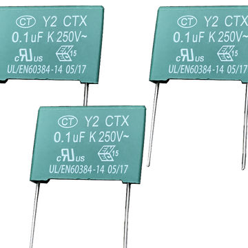 Buy Wholesale Taiwan Safety Approved Y2 Capacitor With 250v Ac & Y2 ...