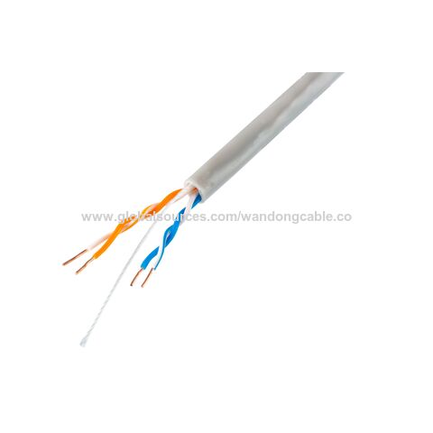 China Telephone Cable Communication Cat5e Network Cable two pairs ...