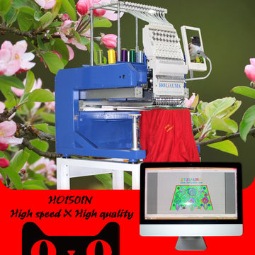 China holiauma tajima/swf embroidery machine best dahao A15 single head ...