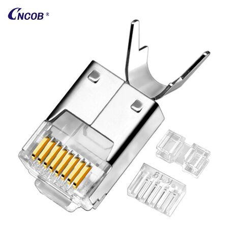 Cncob Best Sales Ftp Utp Cat6 Shield 8p8c Modular Plug Connectors Rj45 ...