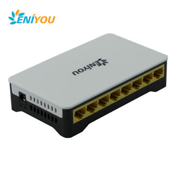Buy Wholesale China 8 Port Rj45 Network Gigabit Ethernet 100 Mbps ...