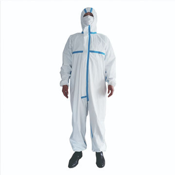 Buy Wholesale China Non-woven Full Body Coverall Disposable Isolation ...