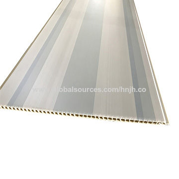 Stripe design good quality laminated PVC Ceiling Panel moisture-proof ...