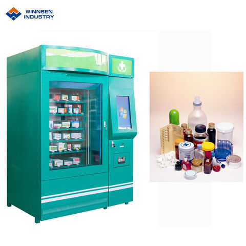 Self Service 24 Hours Drugstore Medicinal Pharmacy Chemical Vending ...