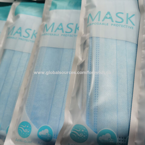 China Face Mask, CE FDA Approved Fast Shipping 3 Ply Ear Loop ...