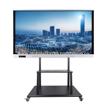 86 inch wall mount touch screen interactive flat panel for education ...