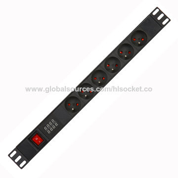 Buy Wholesale China French 6 Way Rackmount Pdu Power Distribution Unit ...