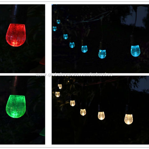 China CE passed multi-colored LED String bulb Light for decoration on ...