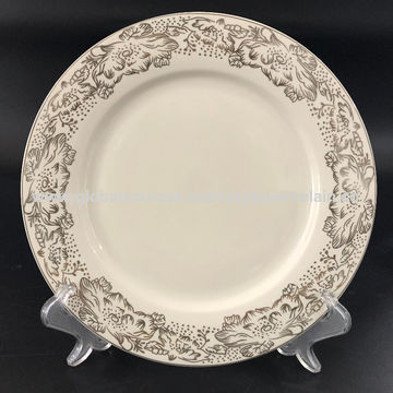 Buy Wholesale China 10.5 Inch Beautiful Decals Ceramic Dinner Plate Set ...