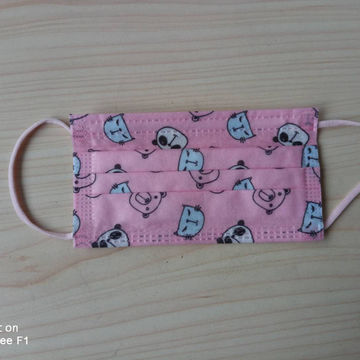 Buy Wholesale China 3 Ply Disposable Printed Face Mask 17.5 X 9.5 Cm ...