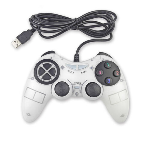 Usb Wired Joystick Pc Dual Vibration Game Controller Gamepad For Pc Usb ...