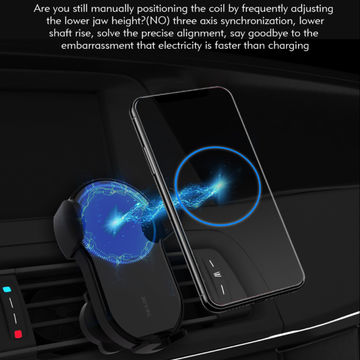 Buy Wholesale China 15w One-x Smart Wireless Car Charger Auto Charging ...