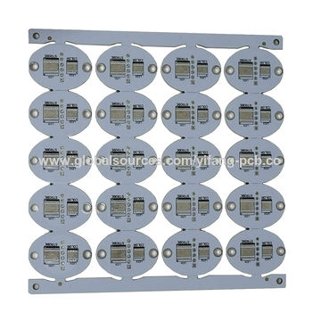 Buy Wholesale China Aluminum 2 Layer Led Pcb 2mm Lead Free Hasl Printed ...