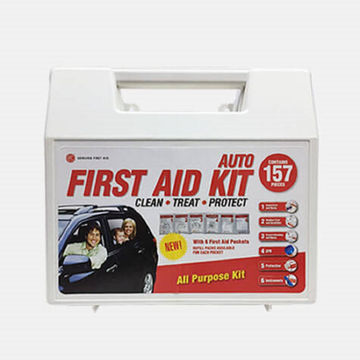 Buy Wholesale China Genuine First Aid Auto Kit 157 Pcs Hard Case ...