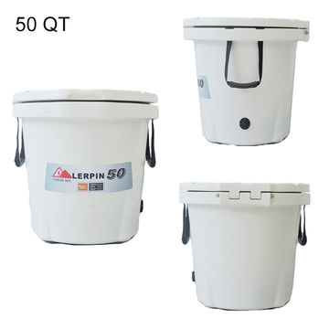 Buy Wholesale China 50qt Plastic Insulated Ice Cooler Bucket & Cooler ...