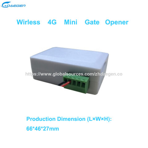 Buy Wholesale China Wireless 4g Mini Gate Opener Control By Phone ...