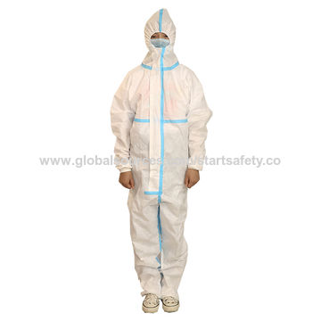 Buy Wholesale China Non-woven Full Body Coverall Disposable Isolation ...