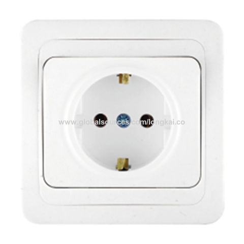 Buy Wholesale China Socket With Earthed, Iso 9000/ccc/ce/saso Certified ...