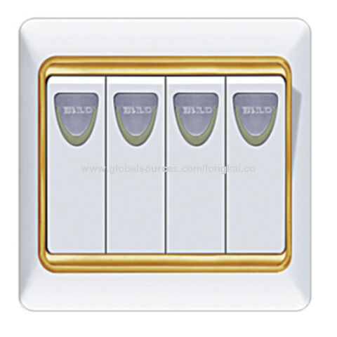 China British Design Four Gang One Way Switch on Global Sources,British ...