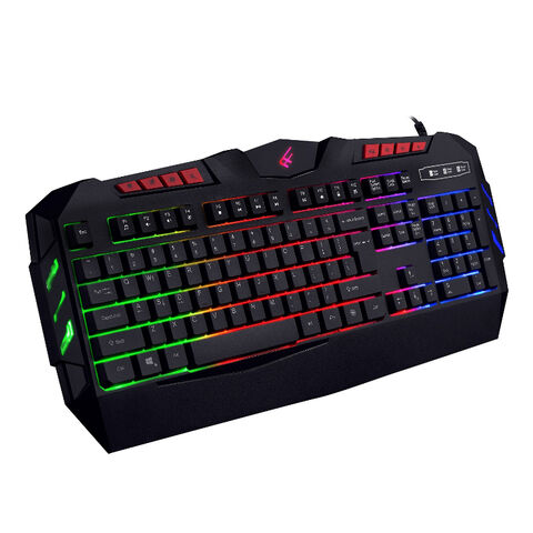 Big size multimedia gaming keyboards membrane keyboards, character ...